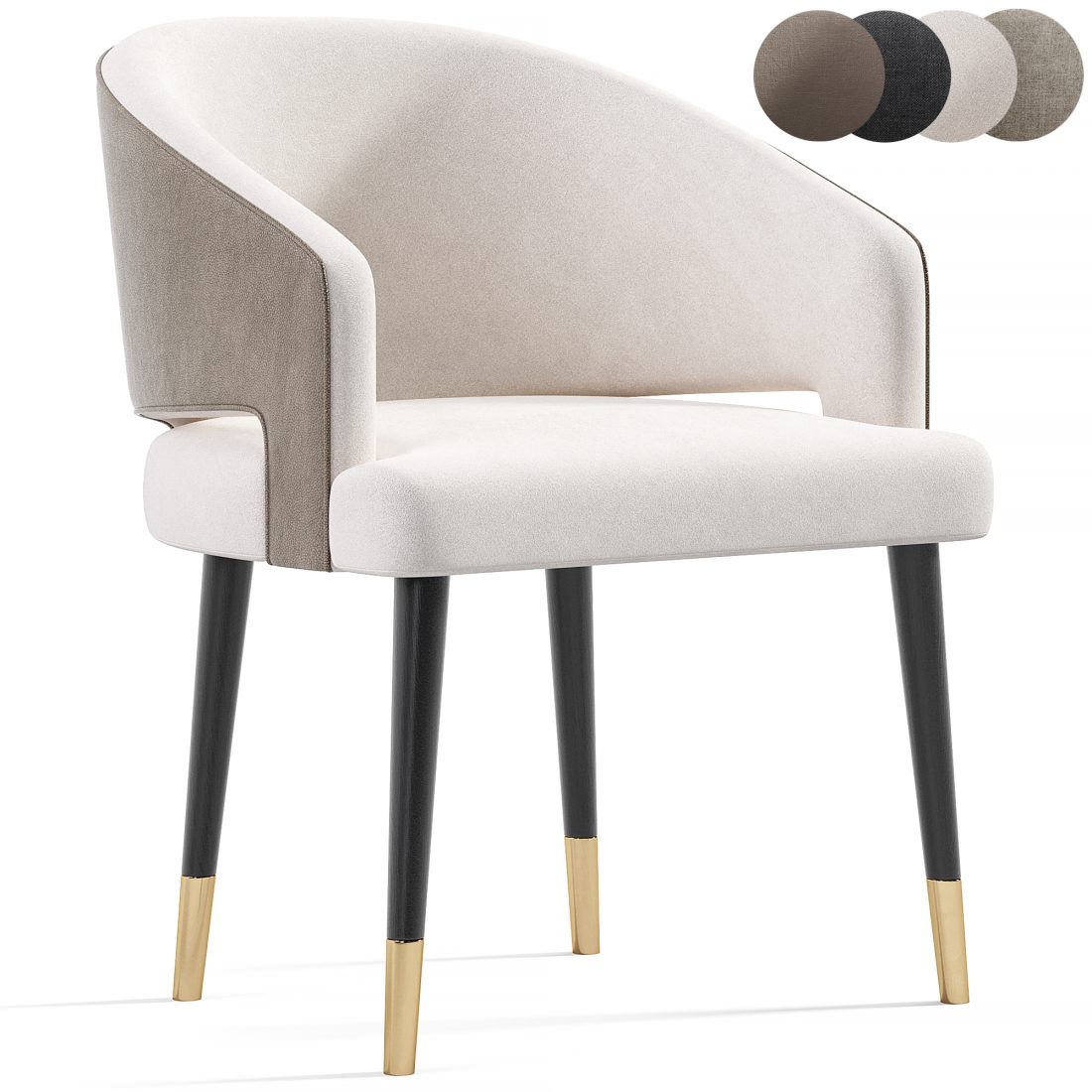 Crop Chair By Konyshev - 3D Model for Corona