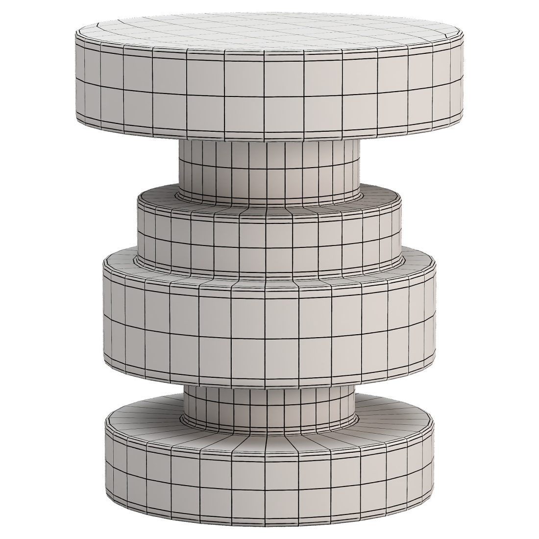 Apollo Stool 3D Model for VRay, Corona | CGMood