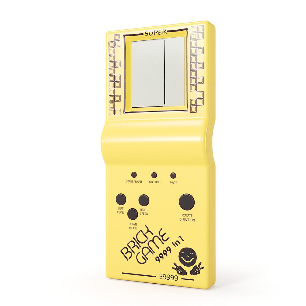 Tetris Portable Classic Game Console - 3D Model for VRay, Corona
