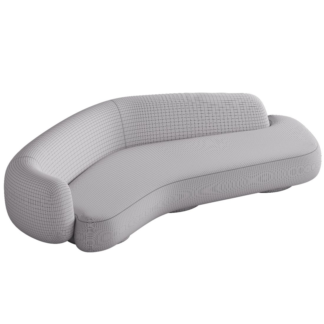 Okha Repose Sofa By Kookudesign - 3D Model for Corona
