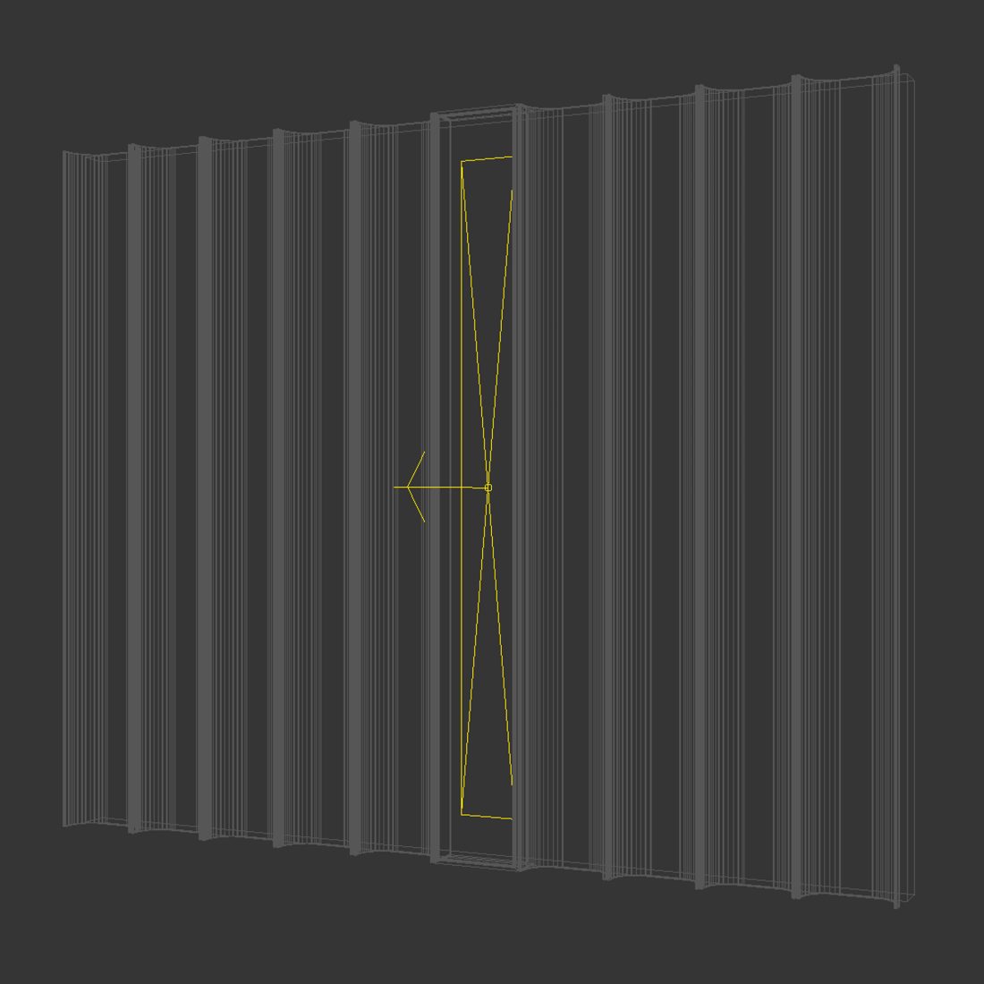 Wall Panels 02 - 3D Model for VRay
