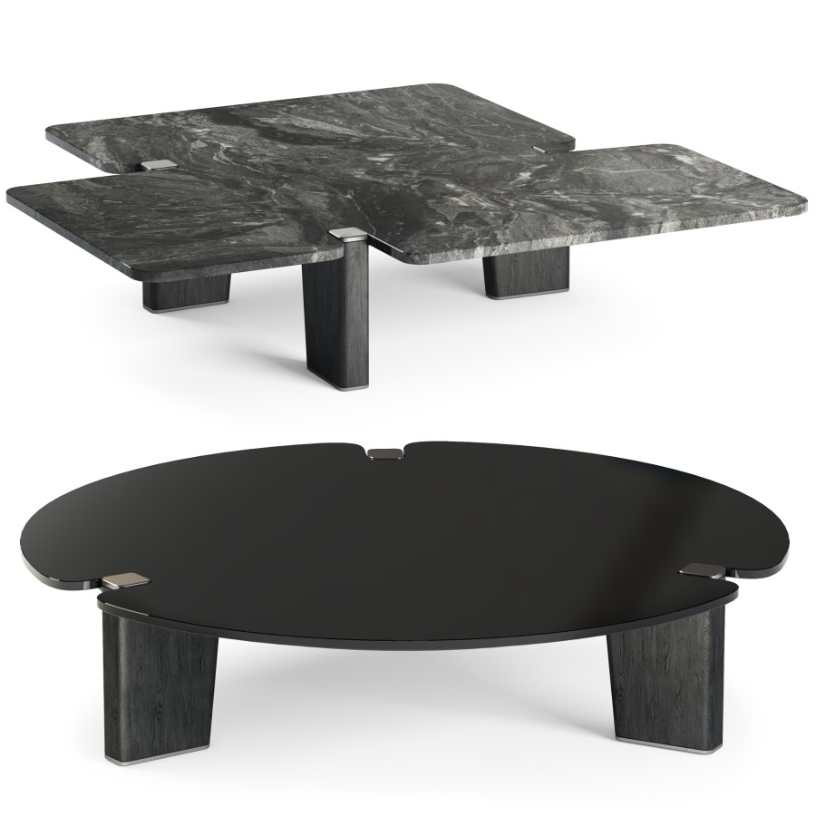 Minotti Jacob Coffee Tables - 3D Model for VRay