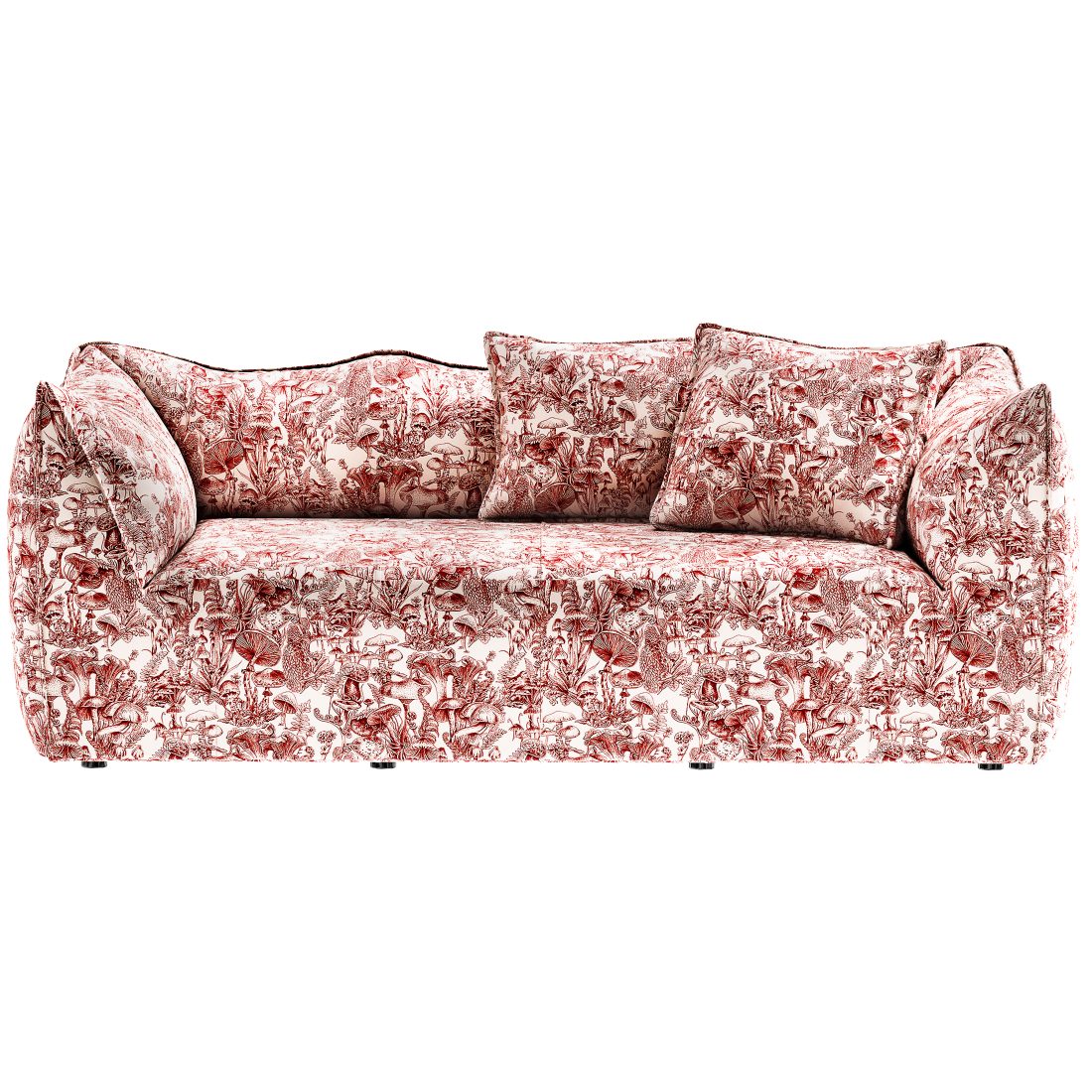 B&b Italia Le Bambole Sofa 3D Model for VRay, Corona | CGMood