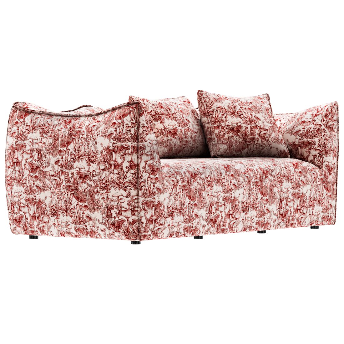 B&b Italia Le Bambole Sofa 3D Model for VRay, Corona | CGMood
