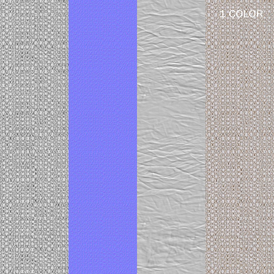 Keymer Textile Bohemian Rafia - 3D Model for Corona, VRay