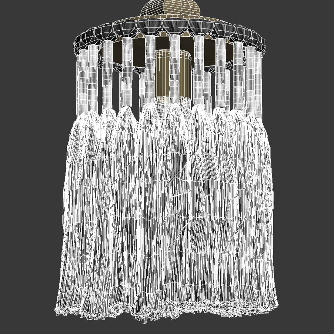 M2c Studio Ella Bead Pendant Light - 3D Model for VRay