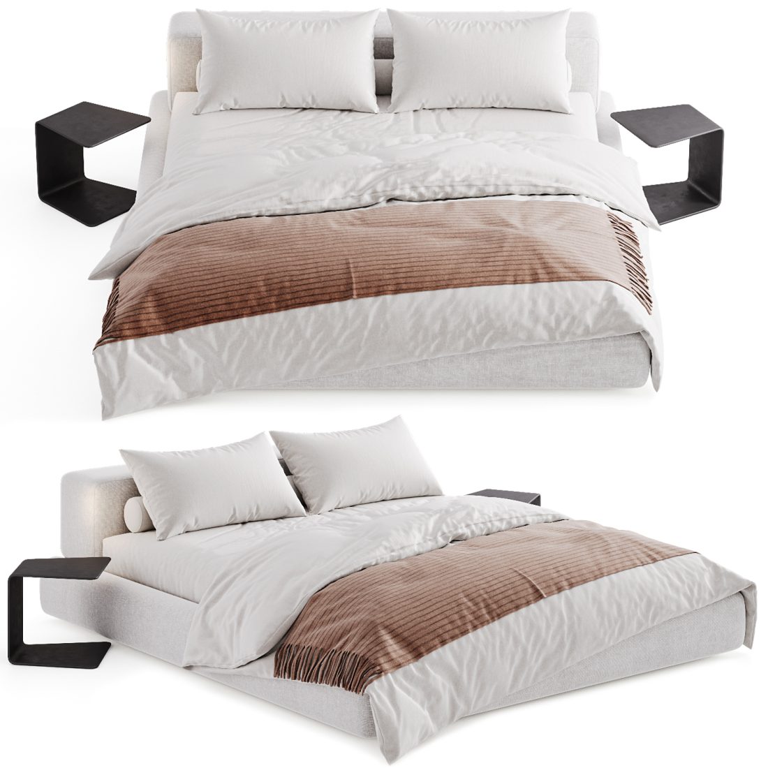 Aatom Slow Bed - 3D Model for Corona