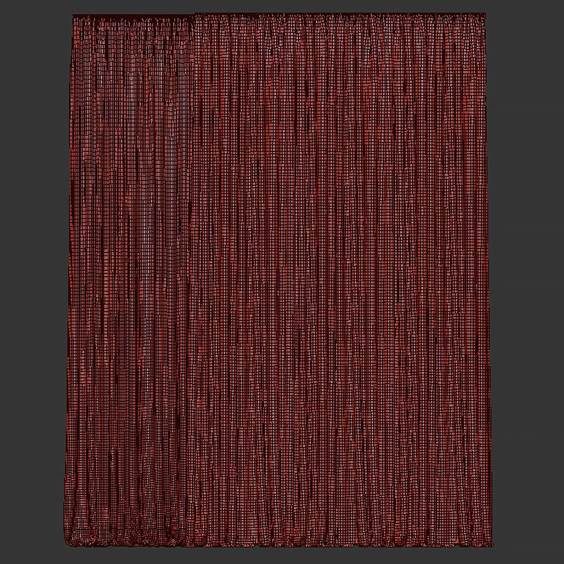 Curtaion36 - 3D Model for VRay, Corona