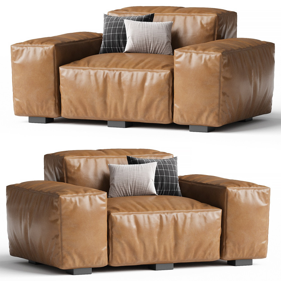 Rencontre Moi | Armchair By Giopagani - 3D Model for Corona