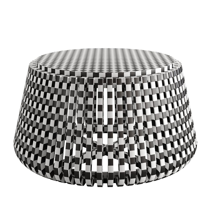 Manga Coffee Table By Arboretto 3D Model for VRay, Corona | CGMood