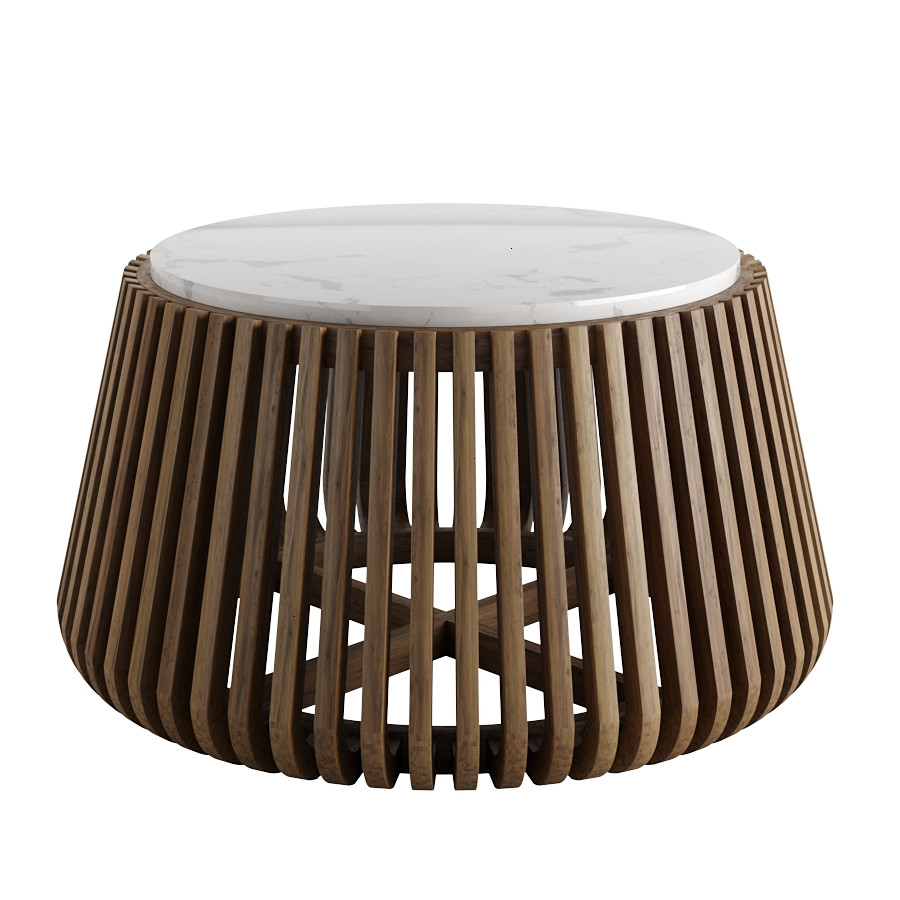 Manga Coffee Table By Arboretto 3D Model for VRay, Corona | CGMood