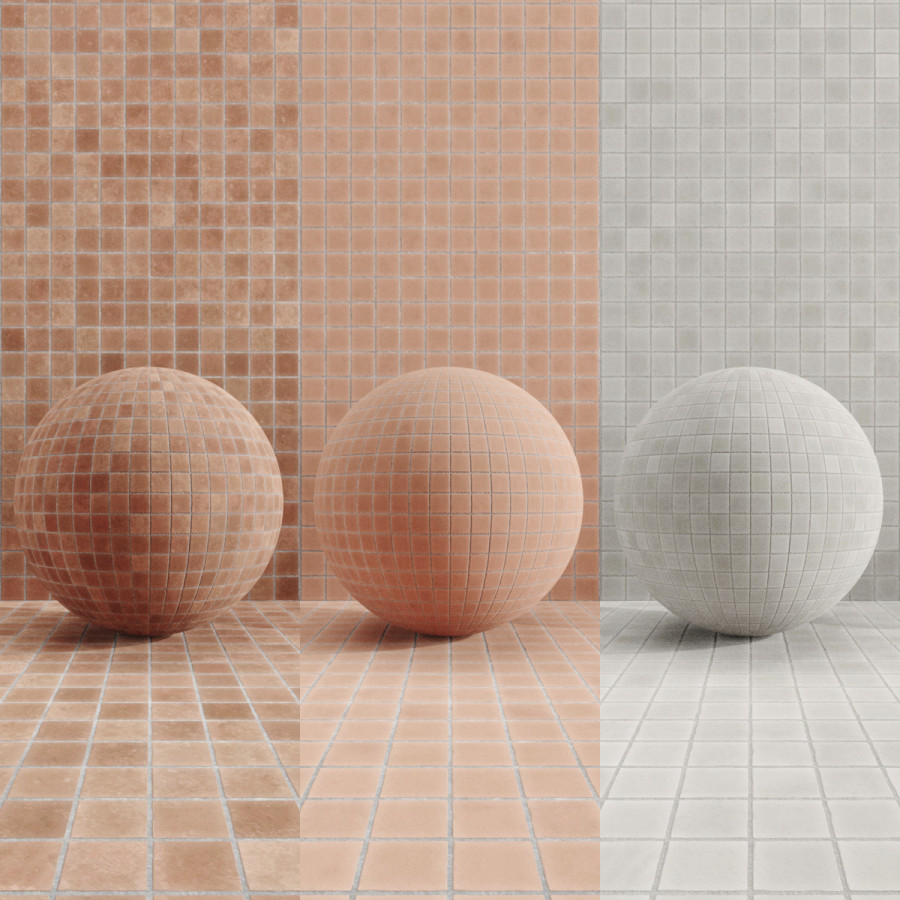 16 Terracotta Brick Tile 10x10 S Texture / PBR Material | CGMood