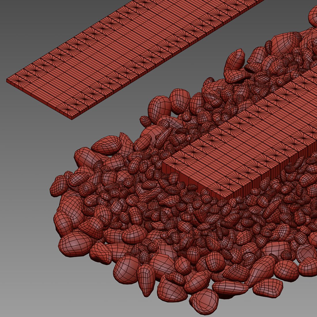 Stone Pier Pier 3D Model for FStorm, VRay, Corona | CGMood