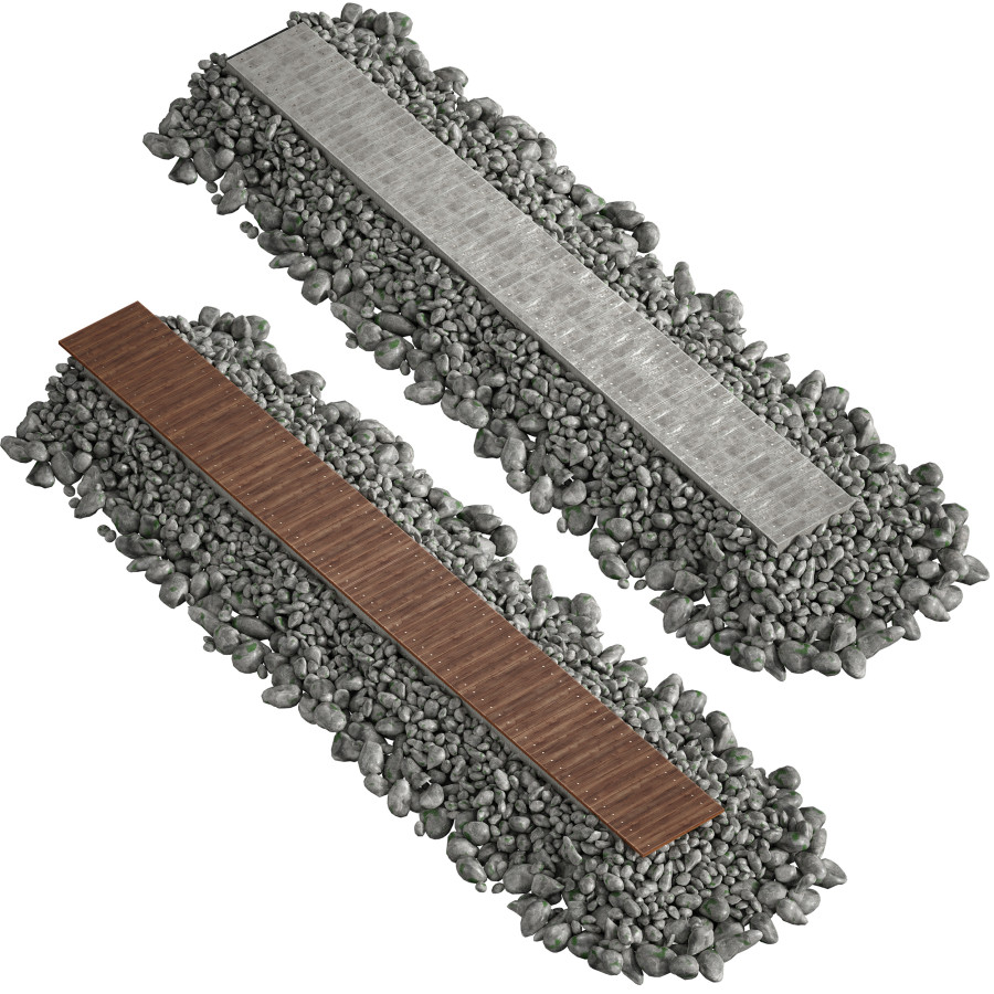 Stone Pier Pier 3D Model for FStorm, VRay, Corona | CGMood
