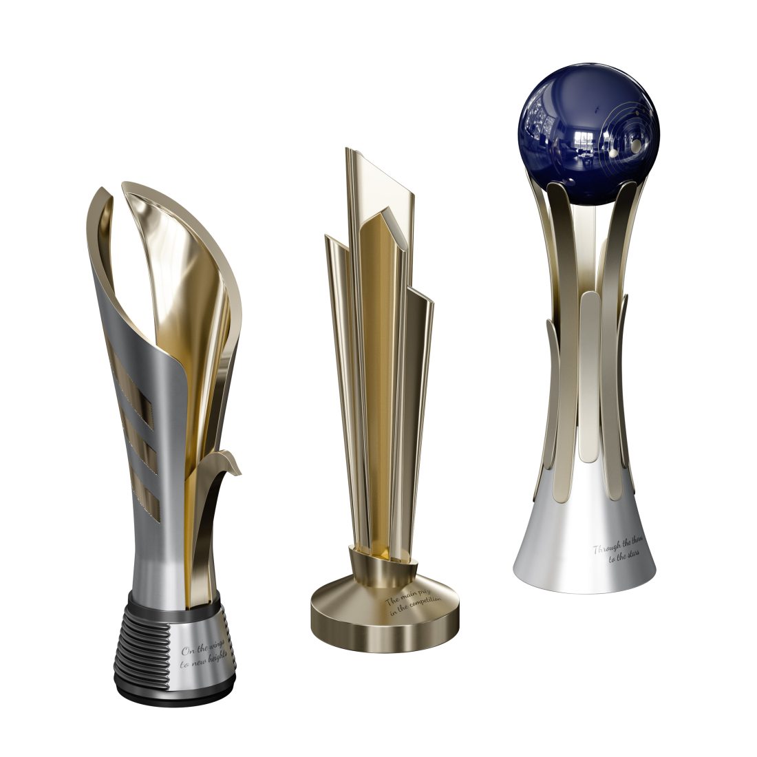 Award Cups Trophies Set - 3D Model for FStorm, VRay, Corona