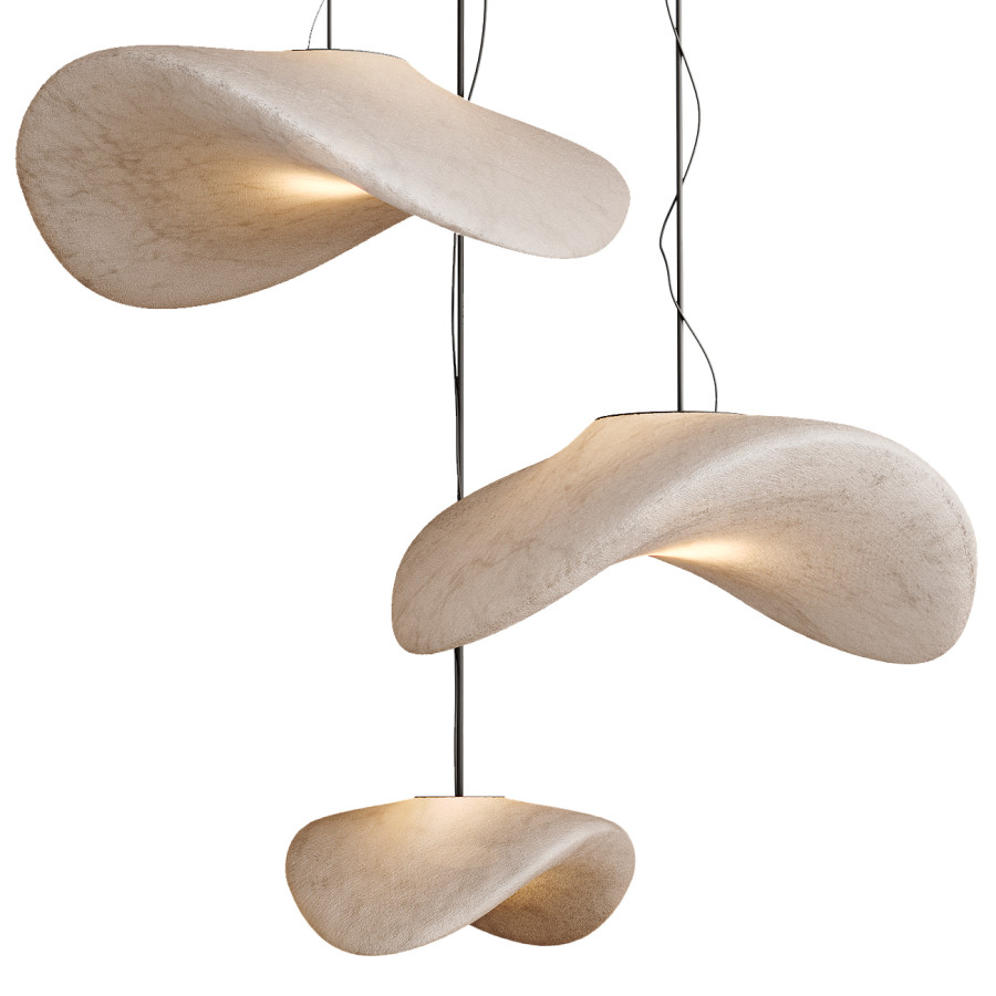 Balance Lighting Hanging - 3D Model for VRay, Corona
