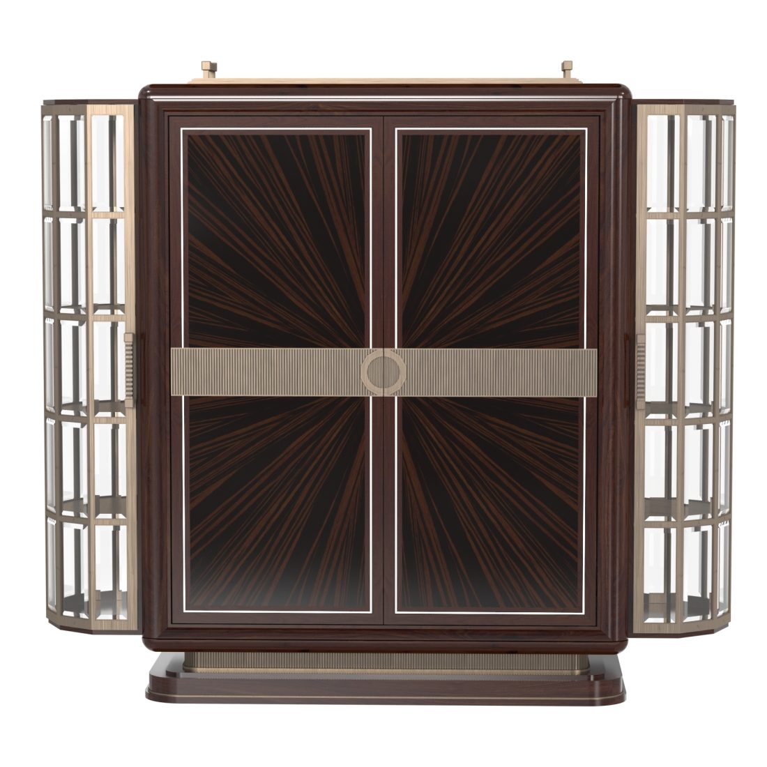 Oro Bianco Maritime Cocktail Cabinet - 3D Model for Corona