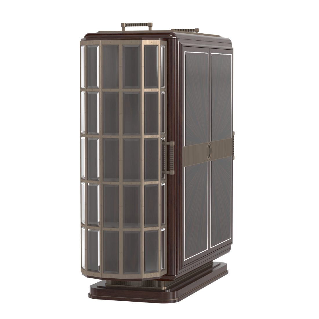 Oro Bianco Maritime Cocktail Cabinet - 3D Model for Corona