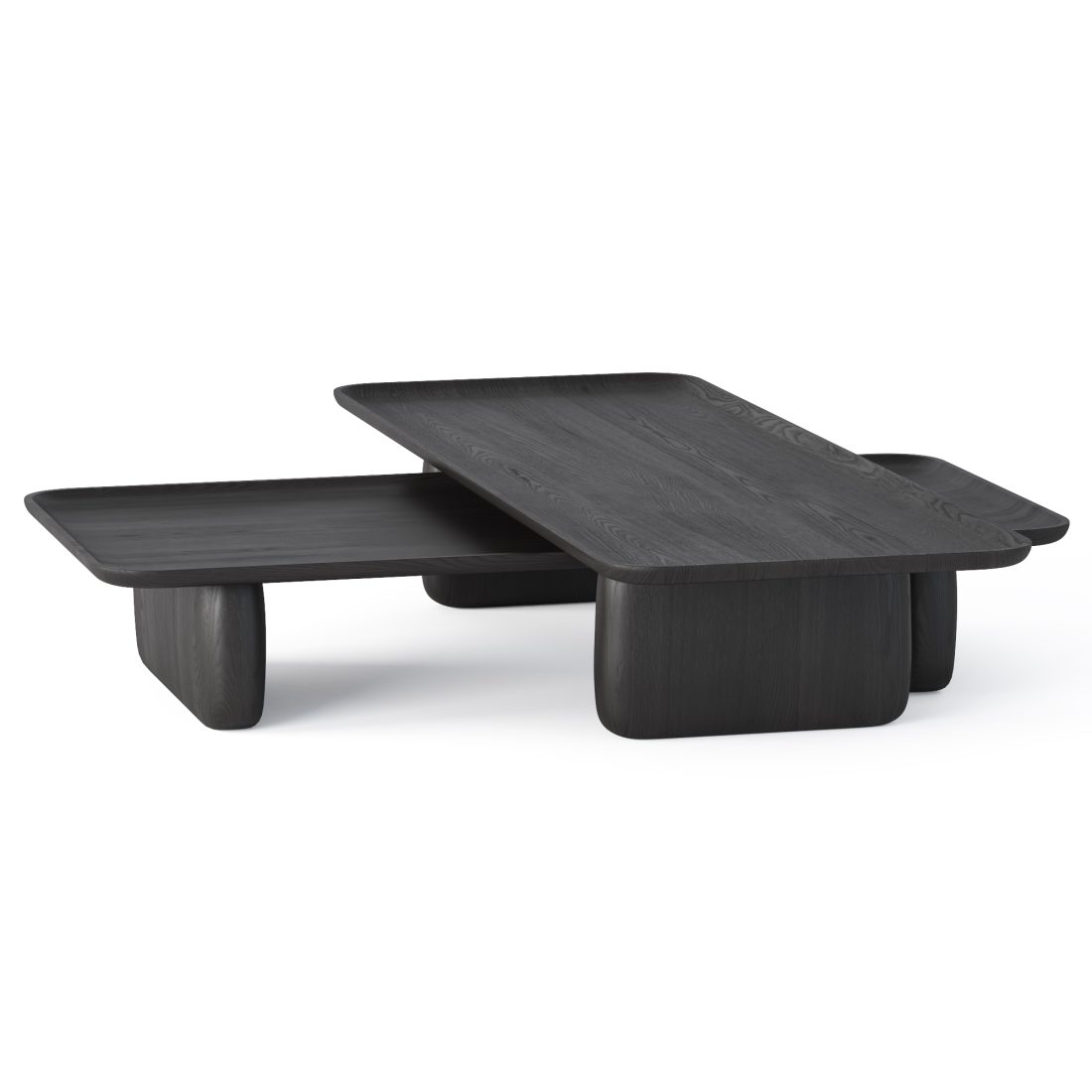 Rochebobois Rio Ipanema Cocktail Tables 3D Model for VRay, Corona | CGMood