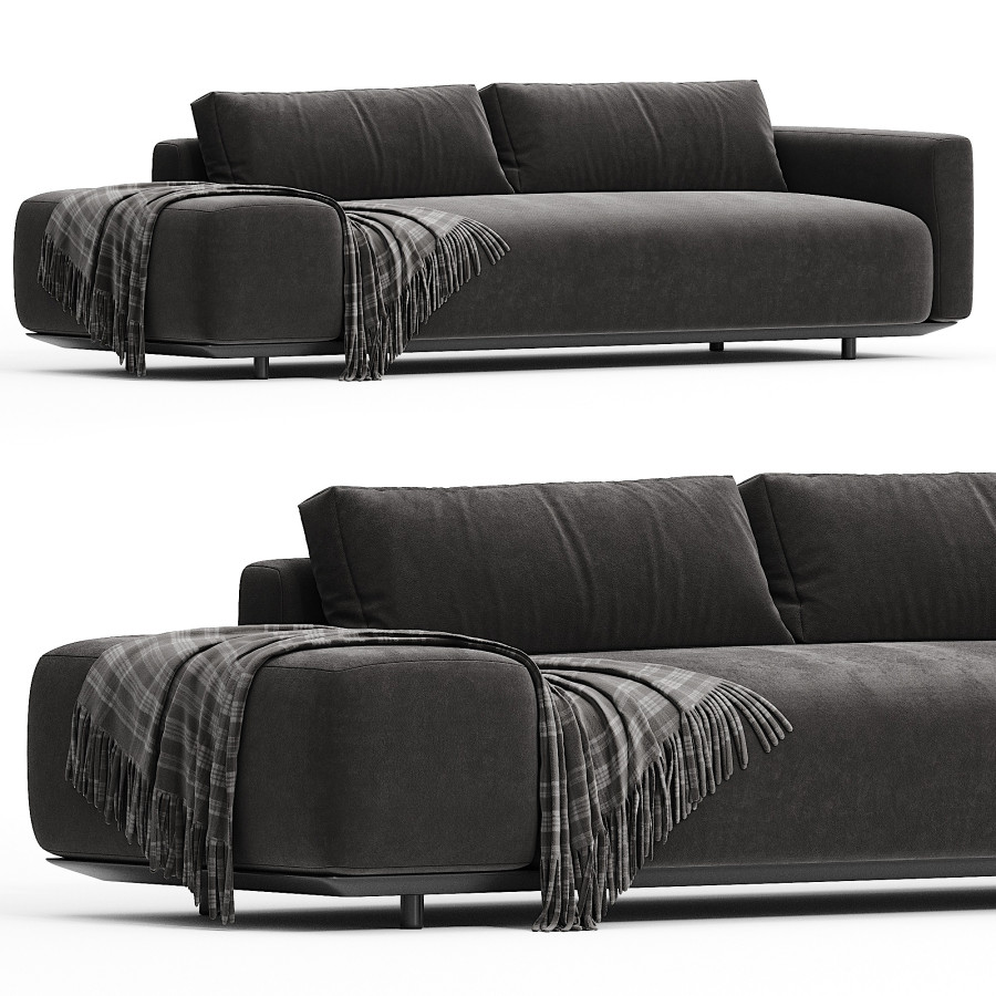 Billie Sofa By Casamania & Horm - 3D Model for Corona