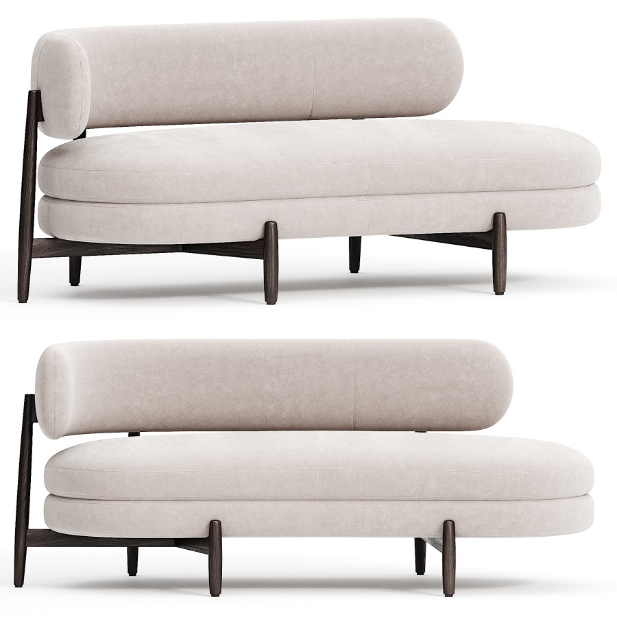 Sofa Minotti Lars 3D Model for Corona | CGMood