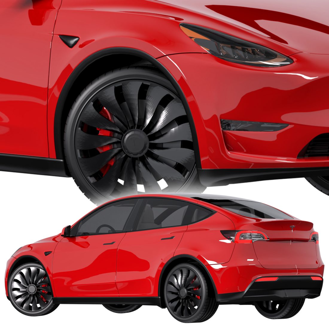 Tesla Model Y Performance - 3D Model for Corona