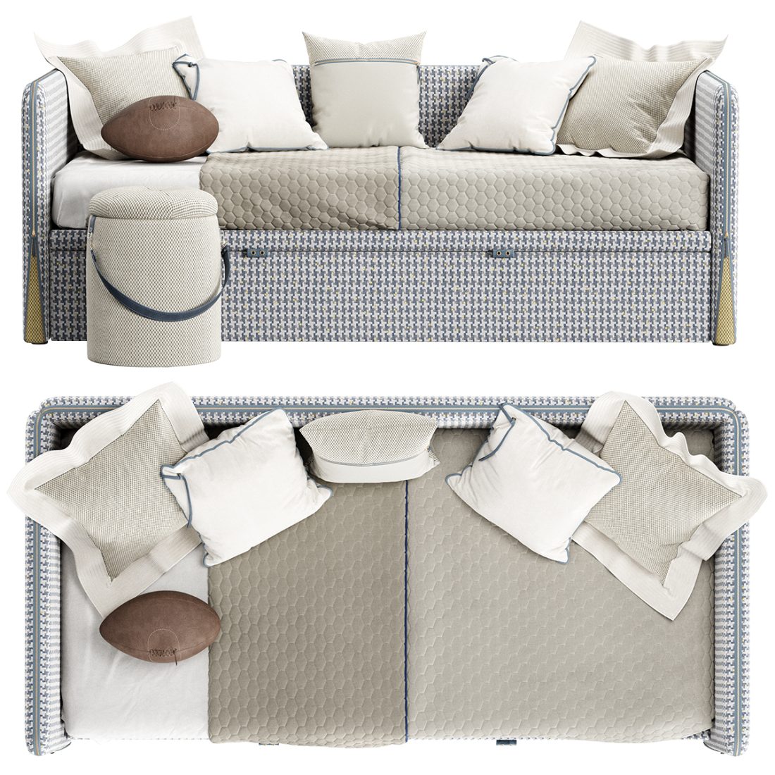 Baby Bed Zipp Manifesto - 3D Model for Corona