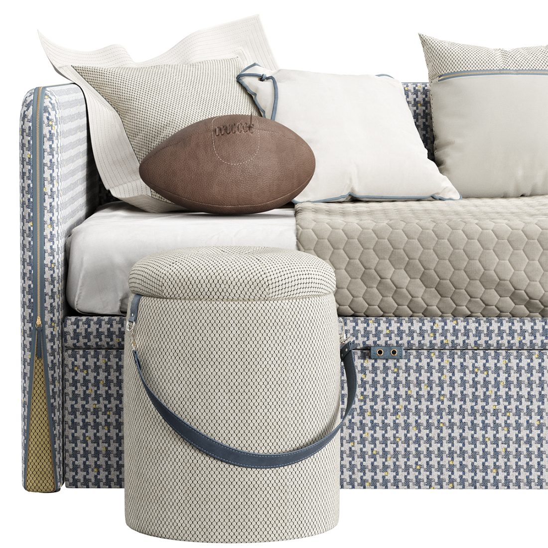 Baby Bed Zipp Manifesto - 3D Model for Corona
