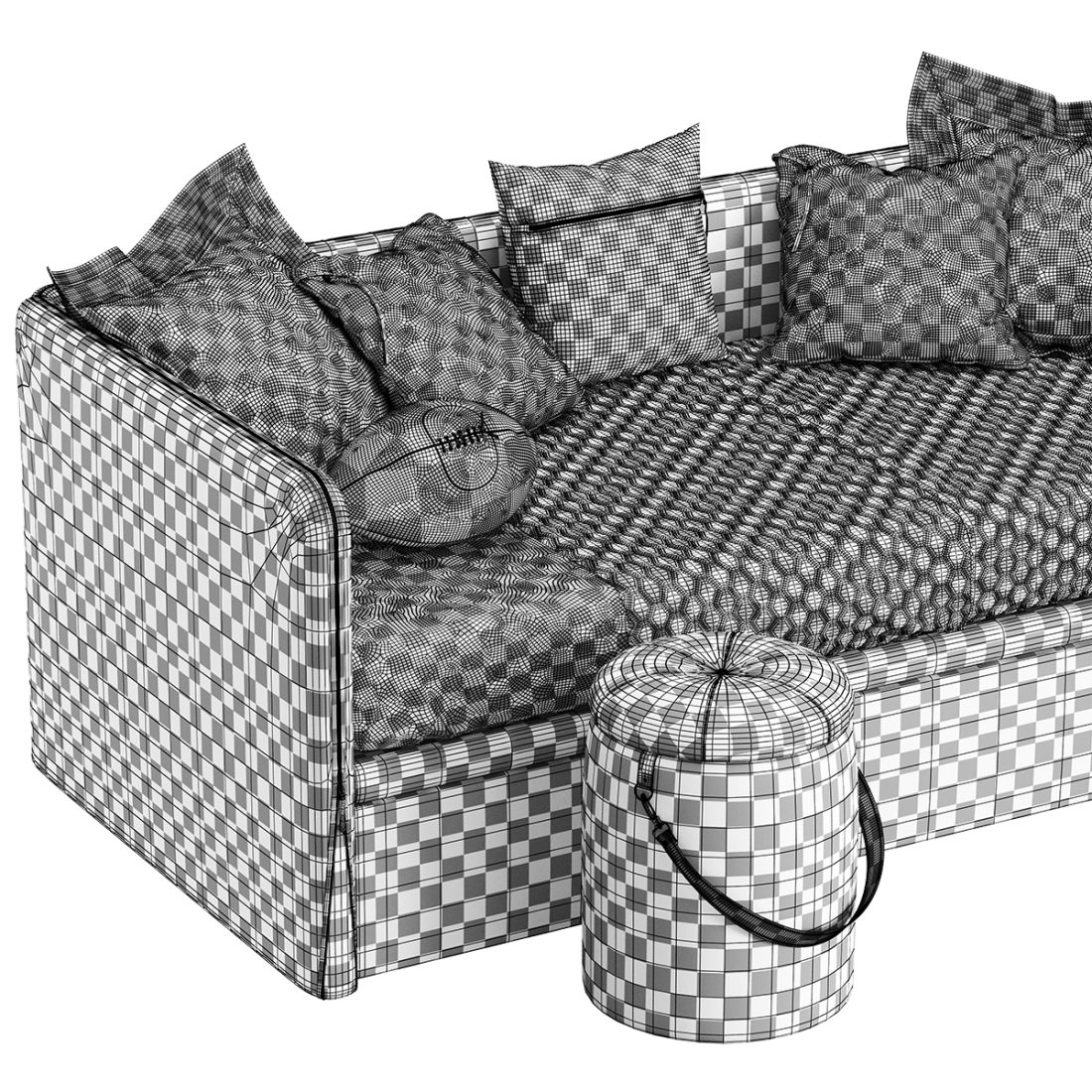 Baby Bed Zipp Manifesto - 3D Model for Corona