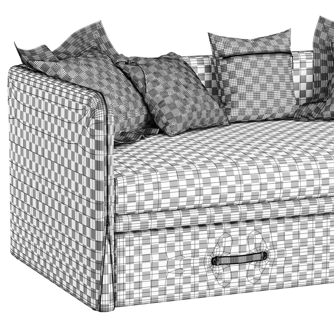 Baby Bed Zipp Manifesto - 3D Model for Corona