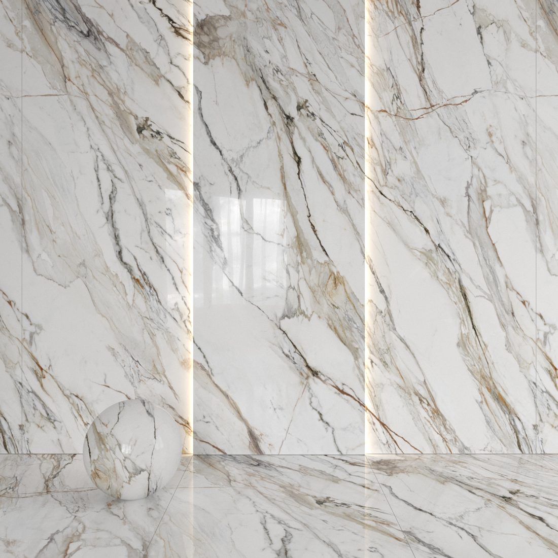 Arklam Marble - 3D Model for VRay, Corona