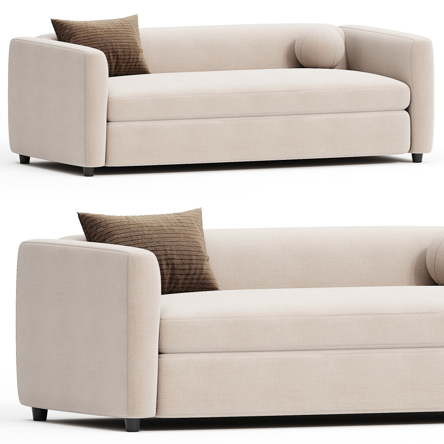 Movie Queen Sleeper Sofa 3D Model for Corona | CGMood
