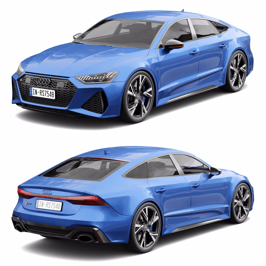 Audi Rs7 3D Model | CGMood