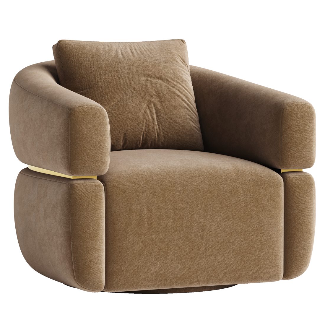 Mccloud Swivel Chair - 3D Model for Corona