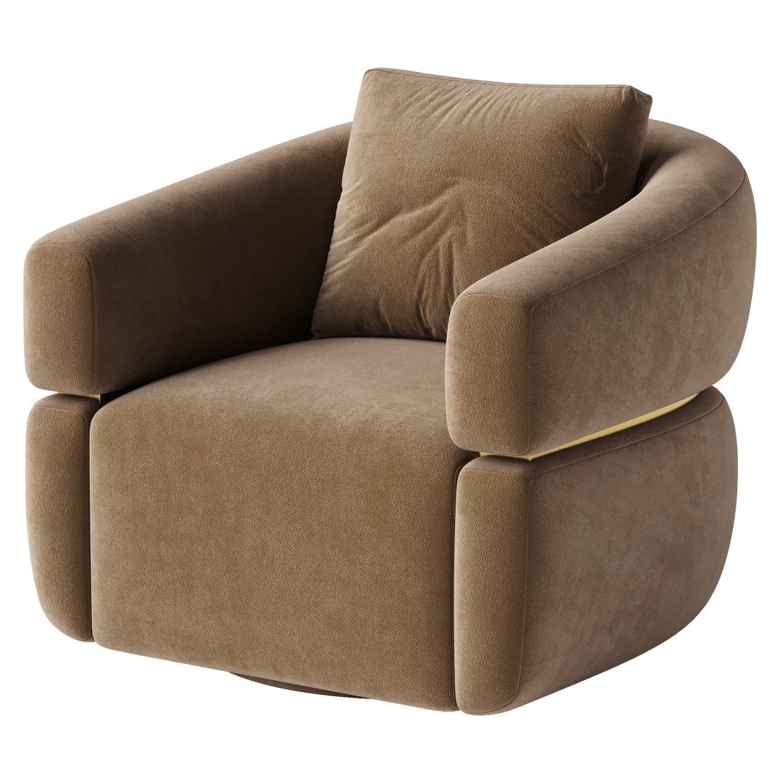 Mccloud Swivel Chair - 3D Model for Corona
