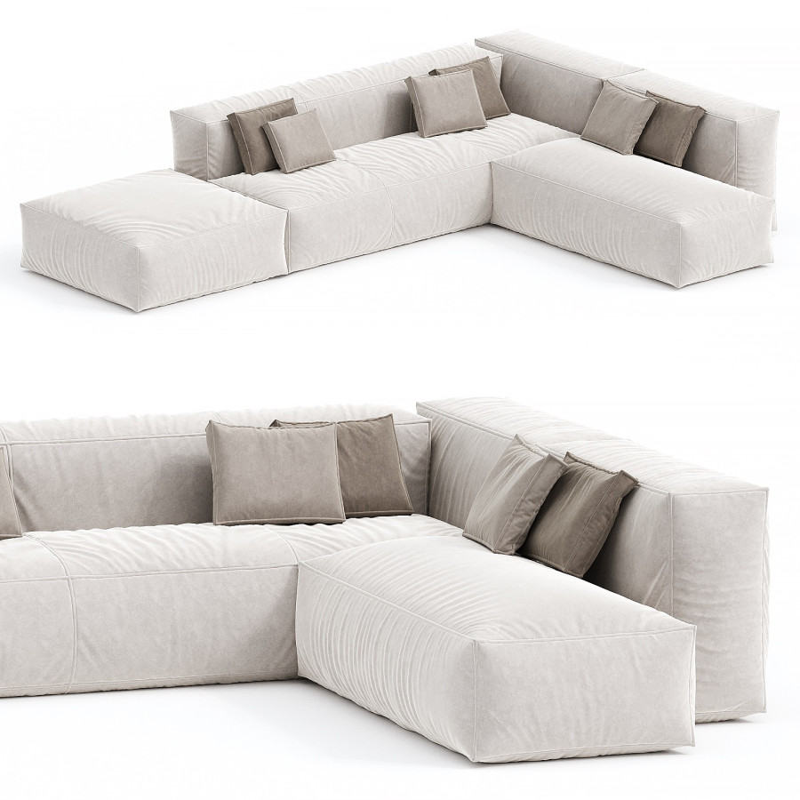 Cosima Sofa 3 3D Model for Corona | CGMood