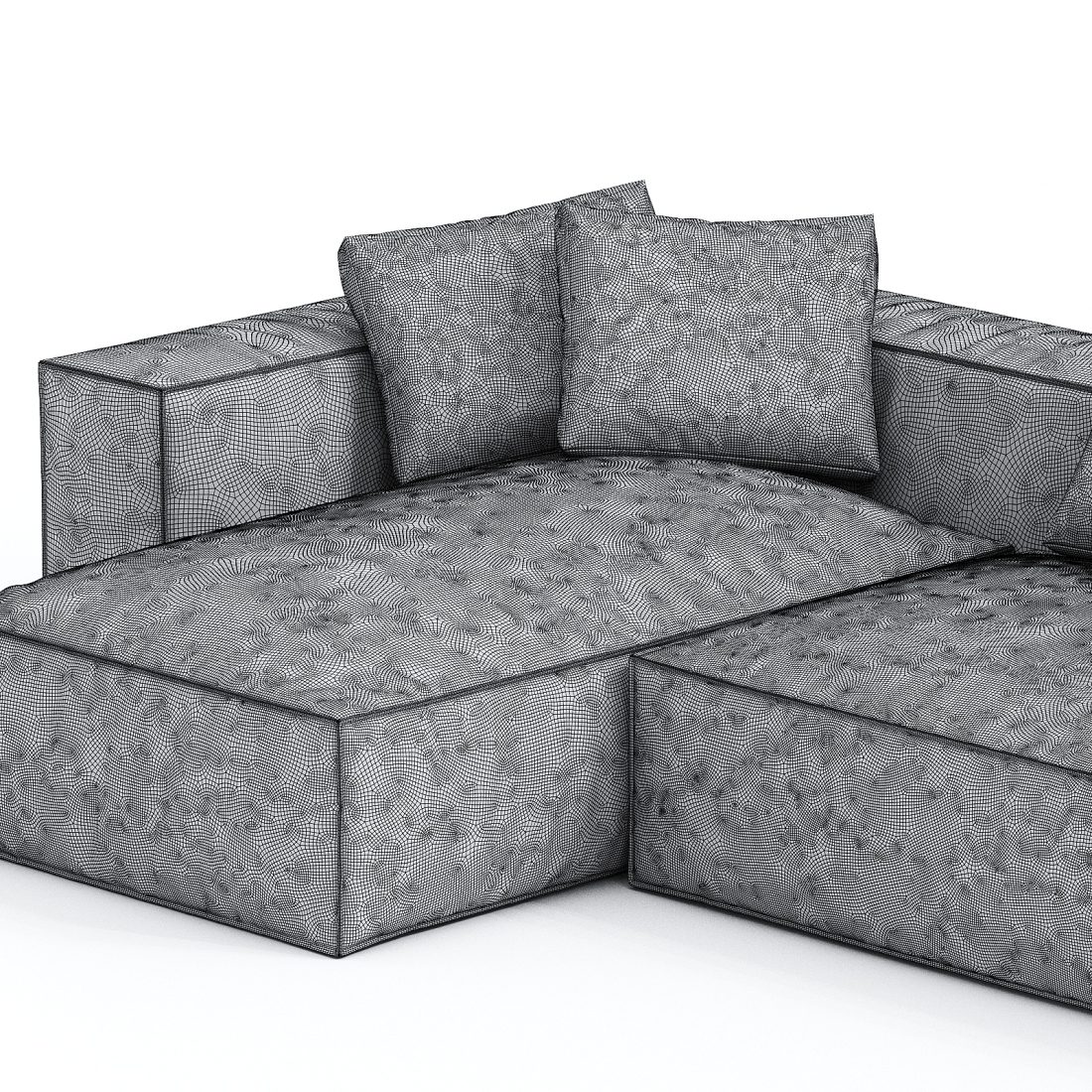Cosima Sofa - 3D Model for Corona