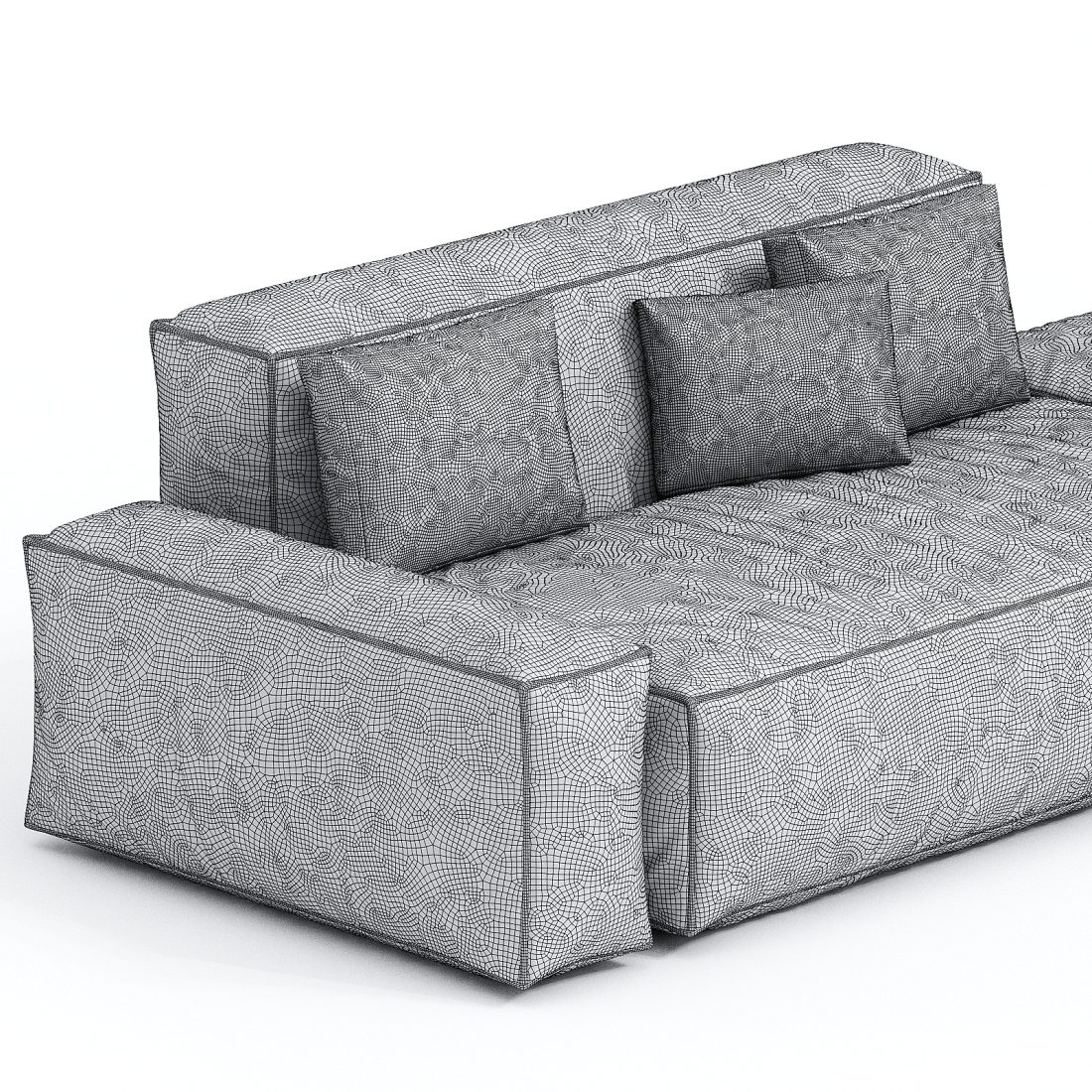 Cubotto Sofa 4 3D Model for Corona | CGMood