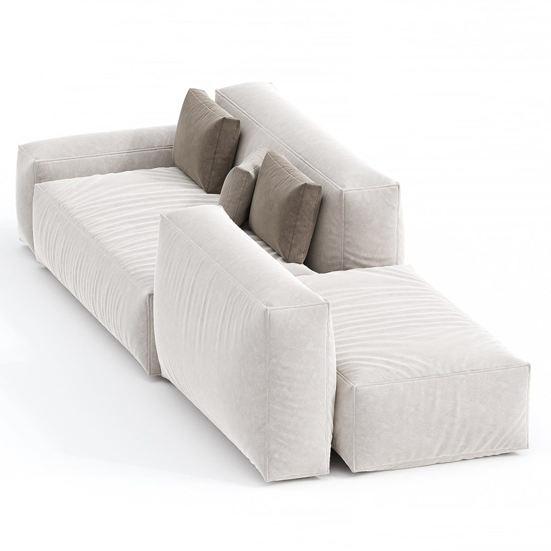 Cubotto Sofa 5 - 3D Model for Corona