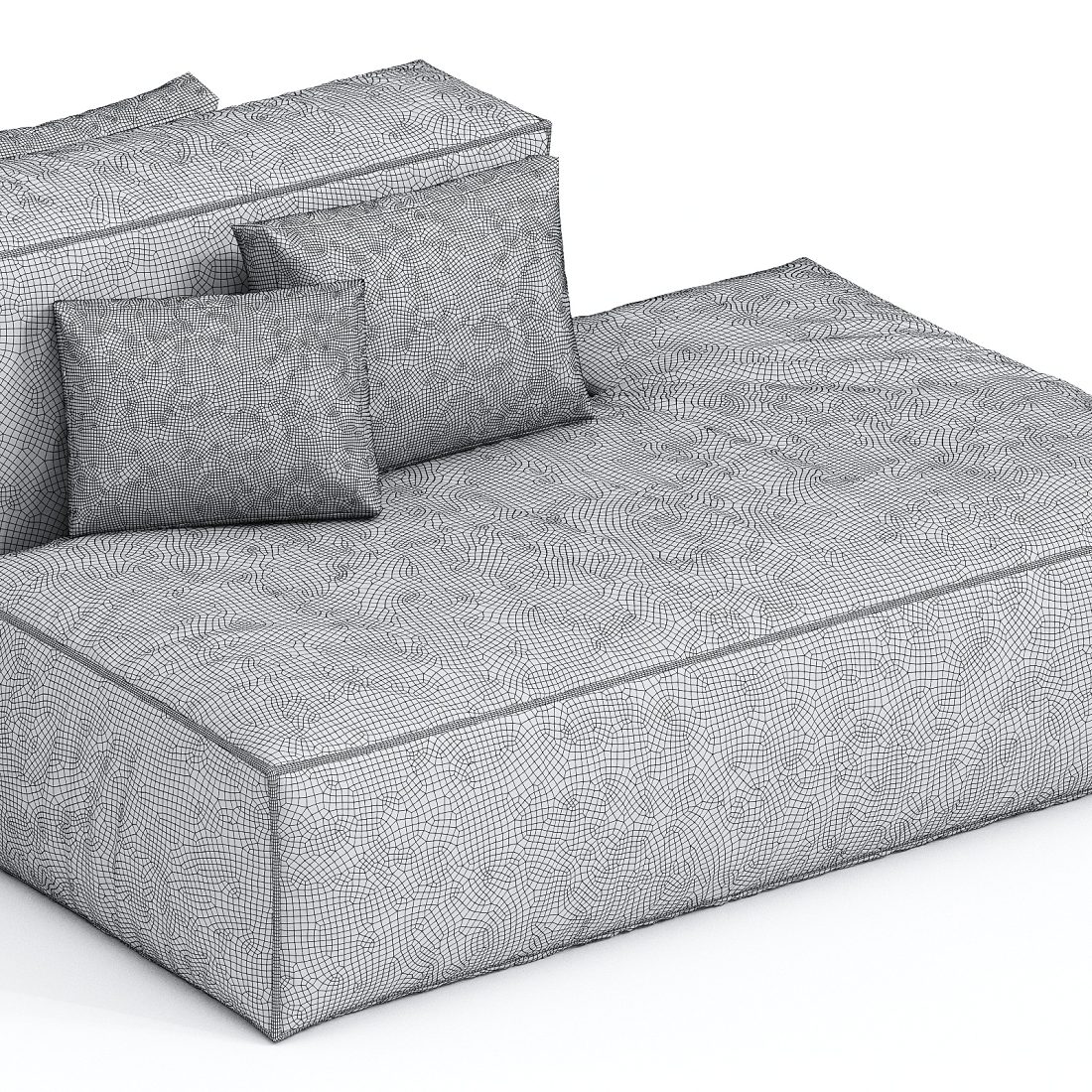 Cubotto Sofa 32 - 3D Model for Corona