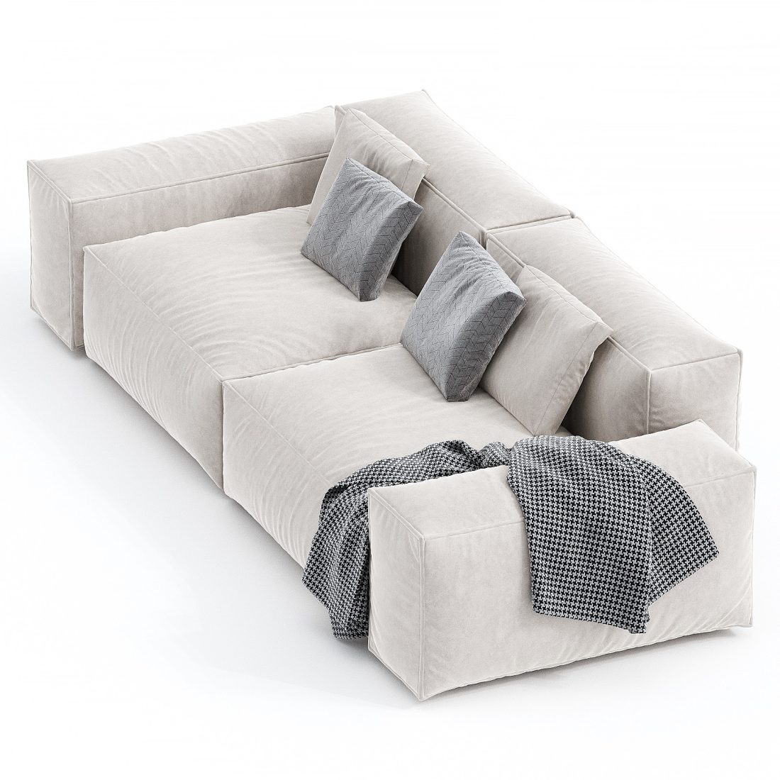 Cubotto Sofa - 3D Model for Corona