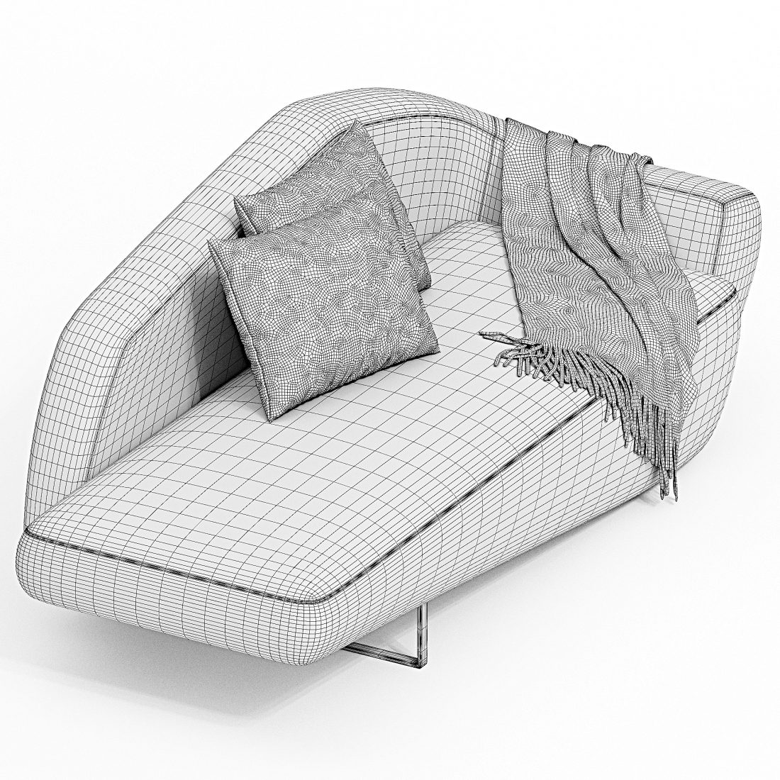 Curator Okha Sofa 3D Model for Corona | CGMood