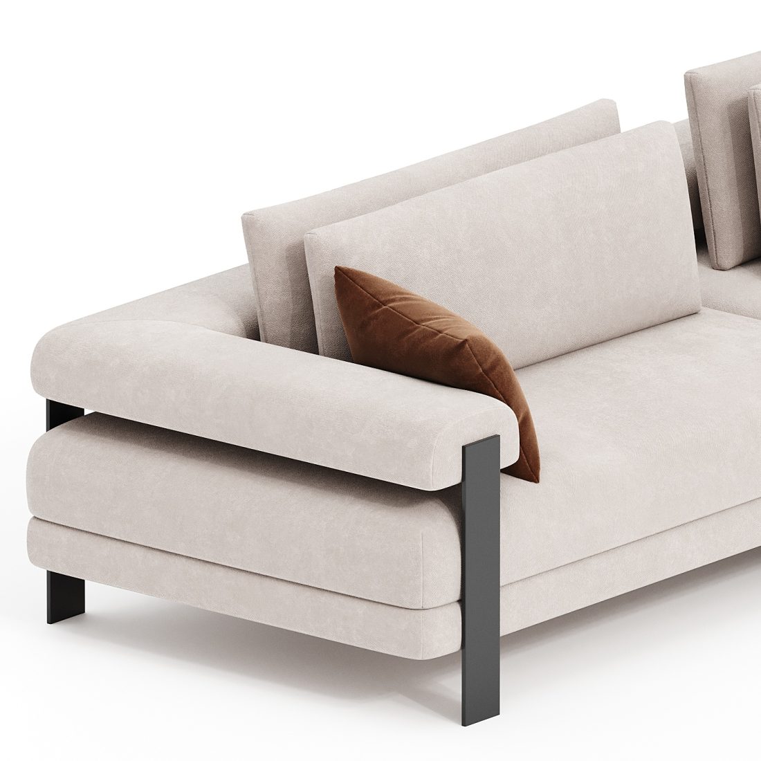 Davis Sofa Davis Collection By Laskasas 3D Model for Corona | CGMood