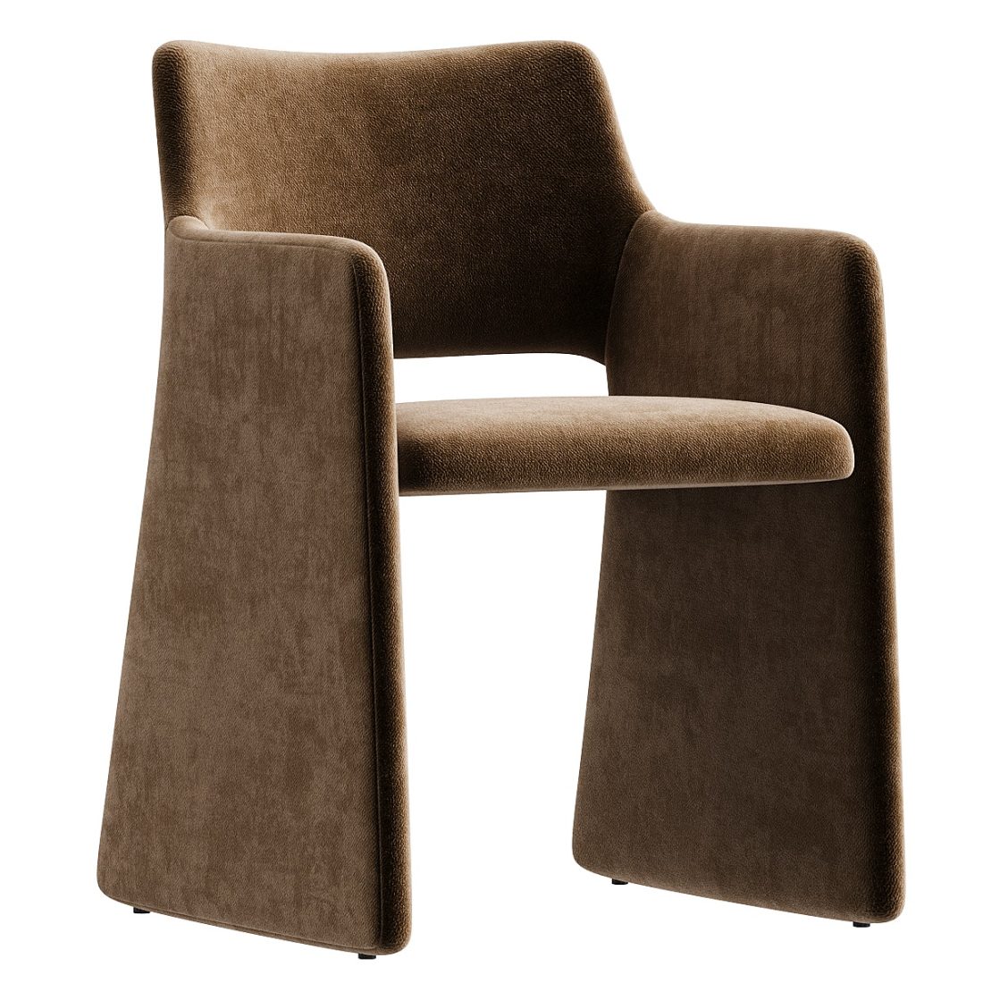 Uluwatu Dining Chair In Brussels Velvet 3D Model for Corona | CGMood