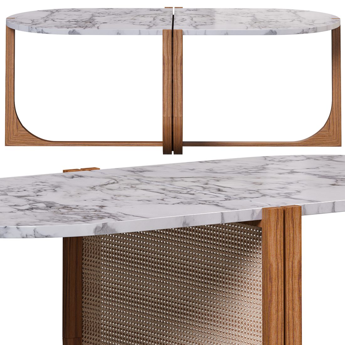 Vienna Table By Visionnaire - 3D Model for Corona