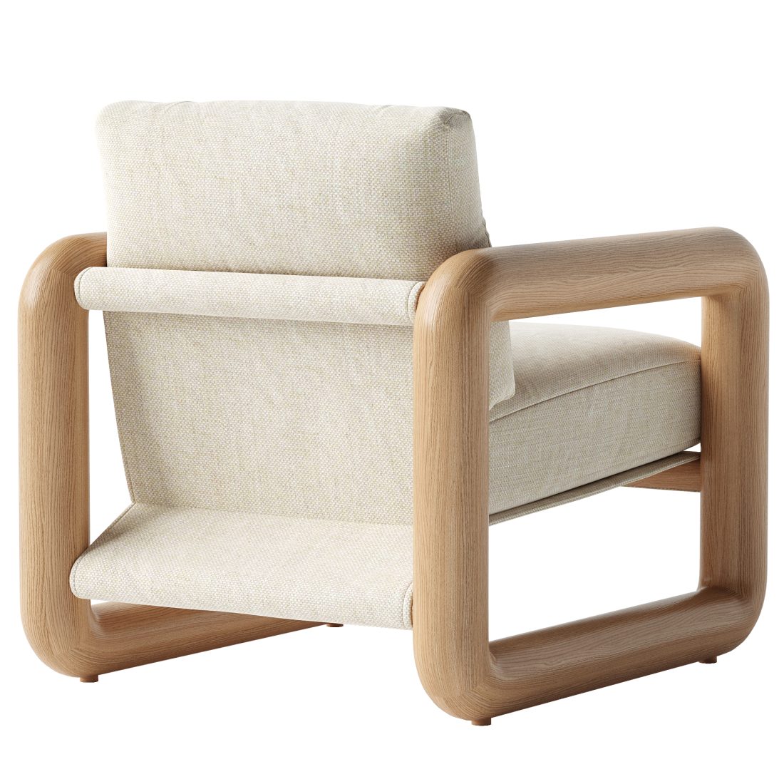 Romeo Chair-bergamo Parchment 3D Model for Corona | CGMood