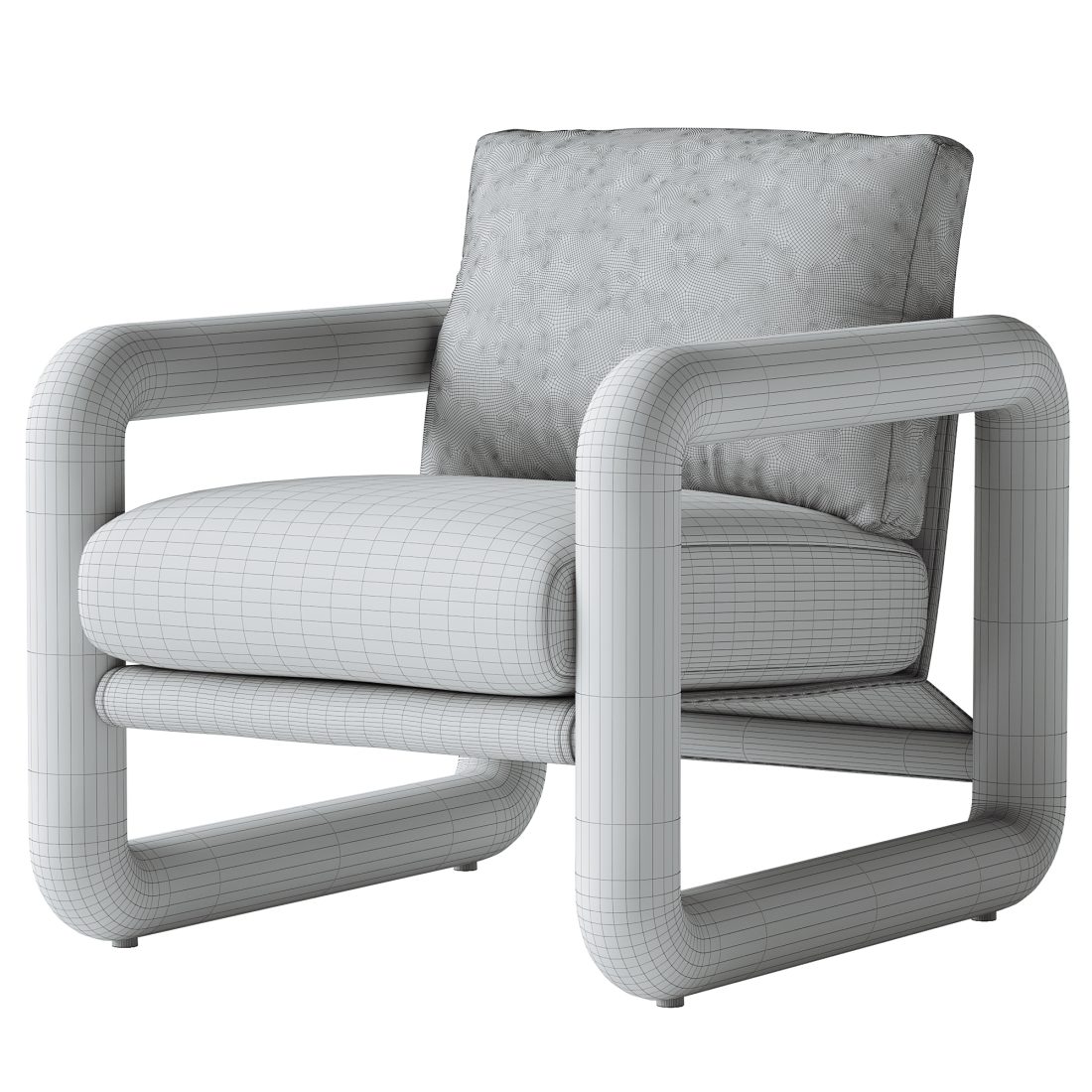 Romeo Chair-bergamo Parchment 3D Model for Corona | CGMood