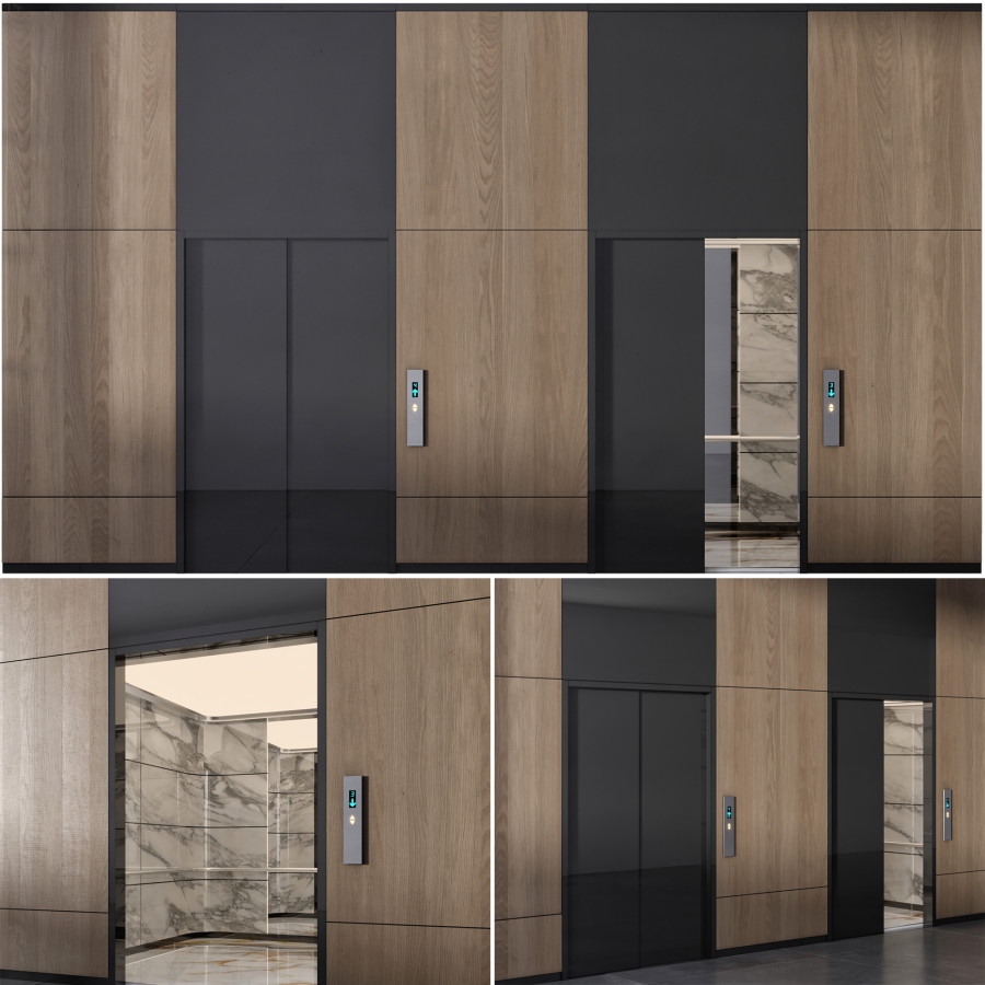 Elevator No2 3D Model for VRay, Corona | CGMood