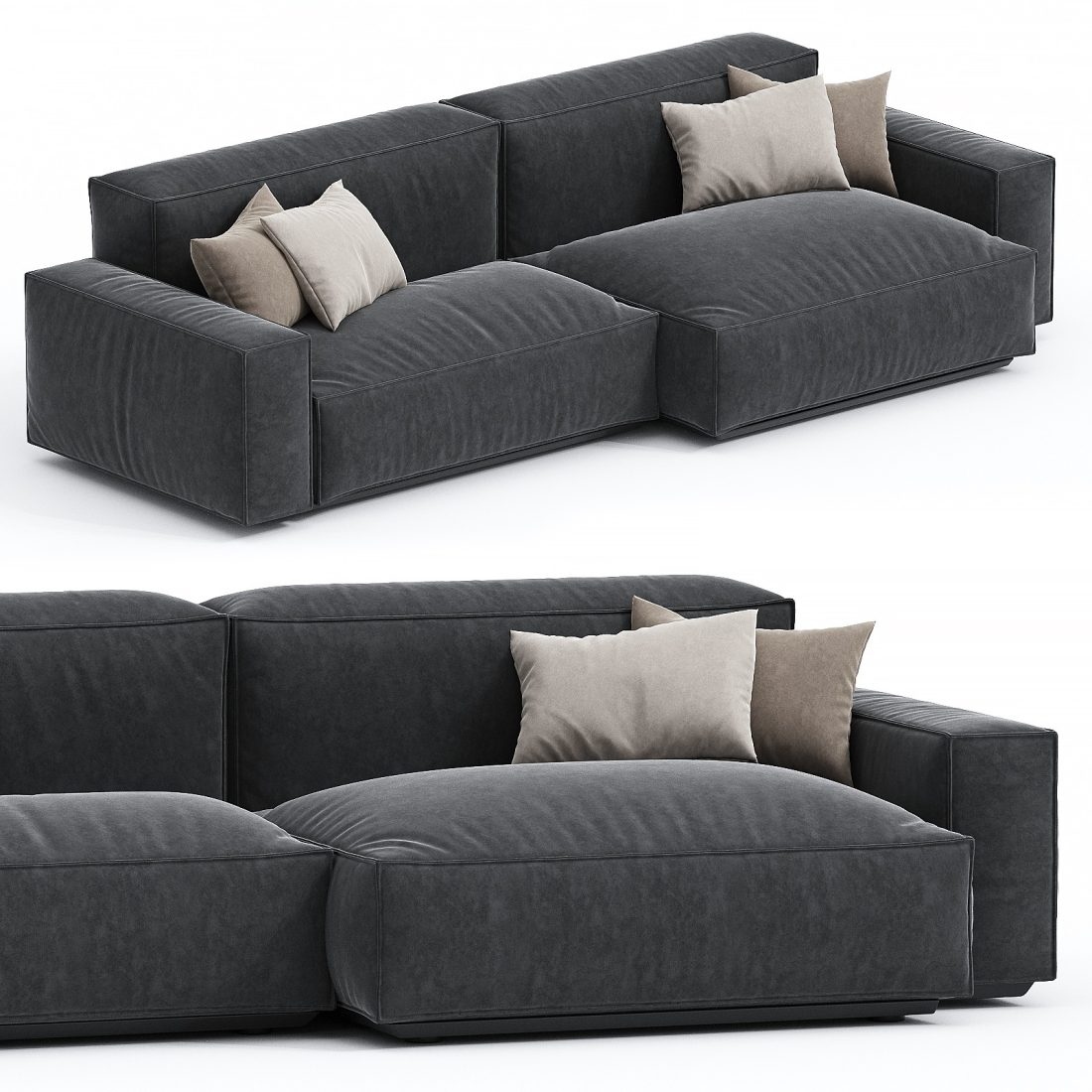 Marechiaro System Sofa - 3D Model for Corona