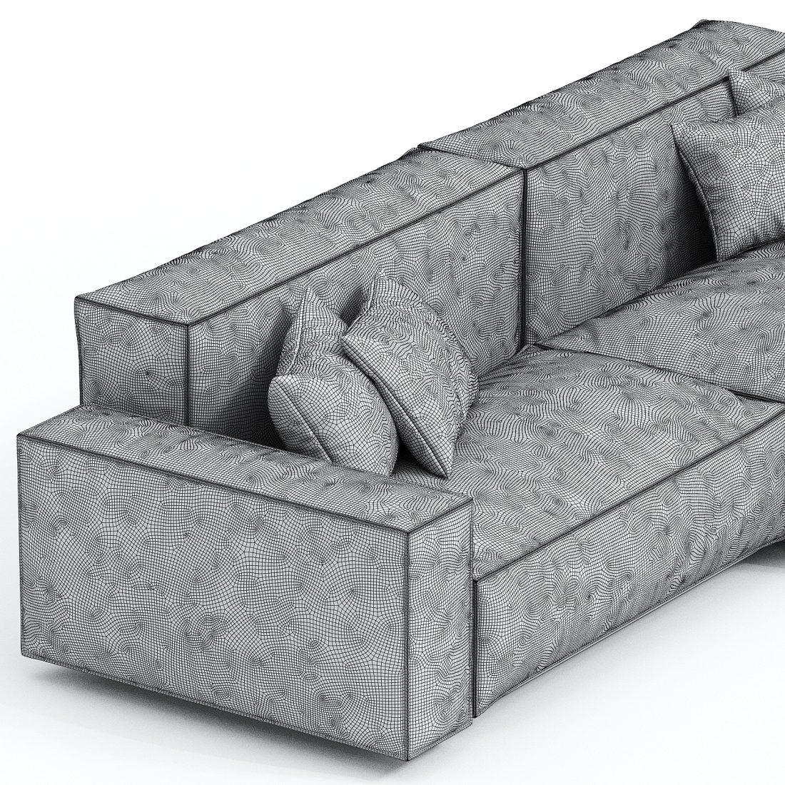 Marechiaro System Sofa - 3D Model for Corona